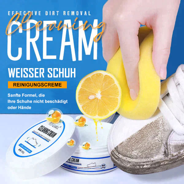 🌟 Blitzsaubere Schuhe: Weiße Schuhreinigungscreme für strahlende Saube ...